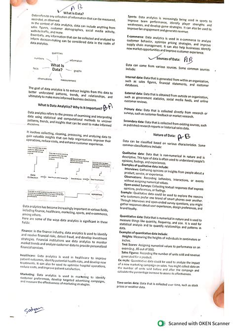 Data Analytics Notes Btech Cse Rd Year Daa Studocu