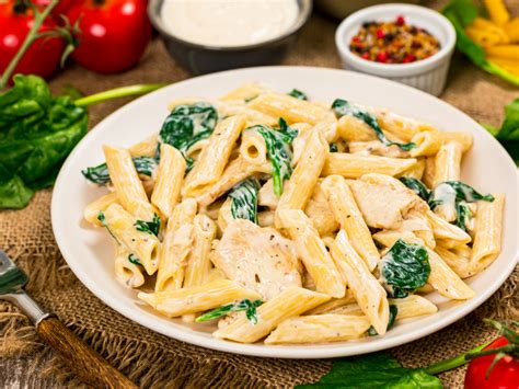 Penne Alfredo With Vegetables Hurleys Catering