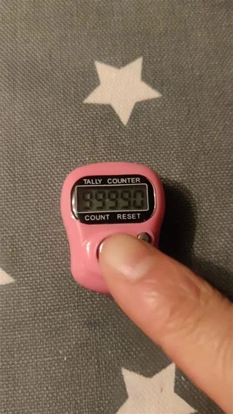 Hemico Tally Counter Digital Electronic Tally Counter Finger Counter 5 Digit Finger Ring At ₹ 17
