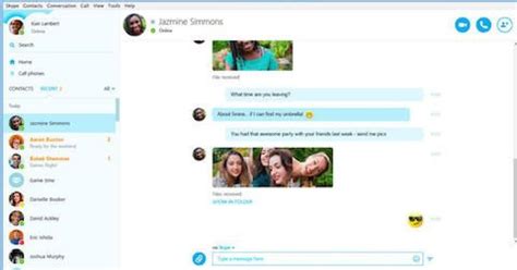Ms 스카이프 링크 화상채팅 통합
