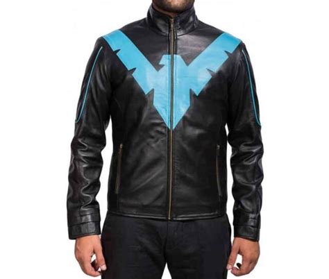 Batman Nightwing Dick Grayson Jacket Cad Leather Jackets
