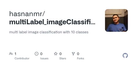 github hasnanmr multilabel imageclassification multi label image