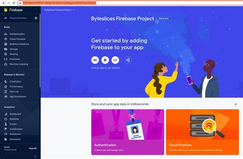 How To Start New Project In Firebase Console