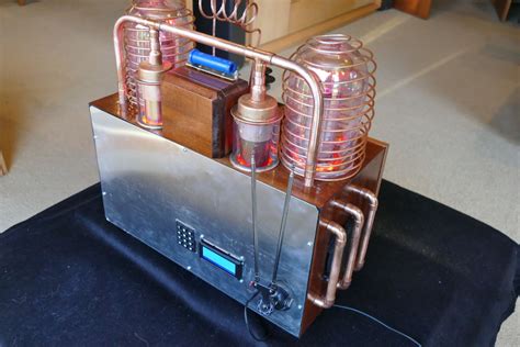 Steampunk Radio And Clock Display With Dual Arduino Mega Control Arduino Blog