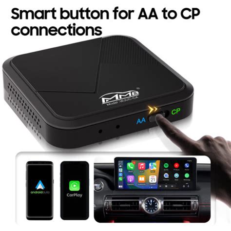 Wireless Carplay Android Auto Adapterfactory Wired Convert Wireless