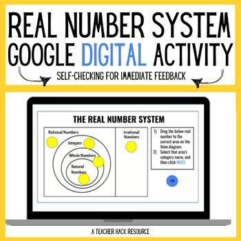 The Real Number System Google Slides DIGITAL Activity Drag Drop