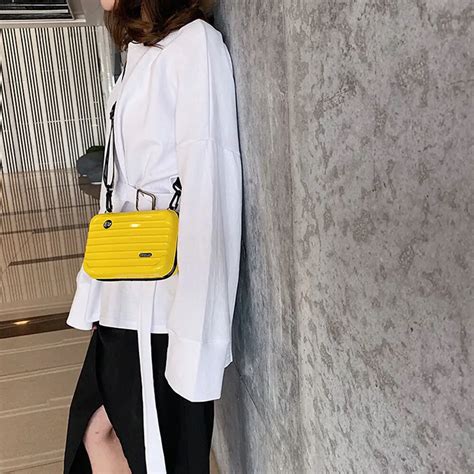 가방 모양 크로스 바디 백 여성용 숄더백 레터 스트랩 럭셔리 핸드백 여성용 2023 패션 미니 수하물 가방 수트백 명품 가방