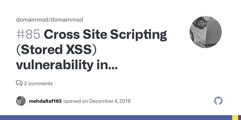 cross site scripting stored xss vulnerability in admin dw add server php · issue 85