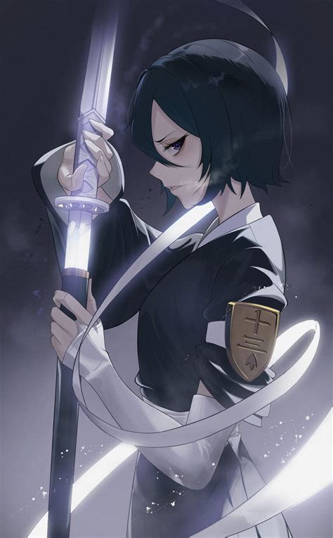 Kuchiki Rukia Bleach Drawn By Jomk Danbooru