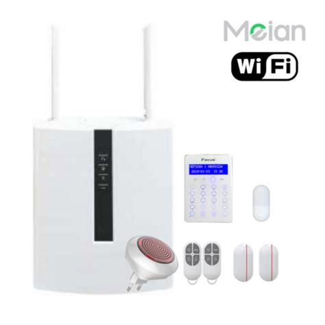 Buy Wholesale China Alarm System Tcp Ip 4g Dual Network Keypad Wifi Remote Controller Sensor