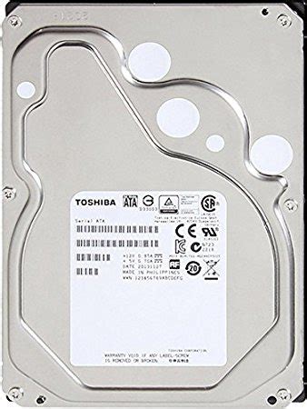 Toshiba 東芝 3.5-inch 7200rpm SATA3 Enterprise Internal Hard Drive 4TB ...