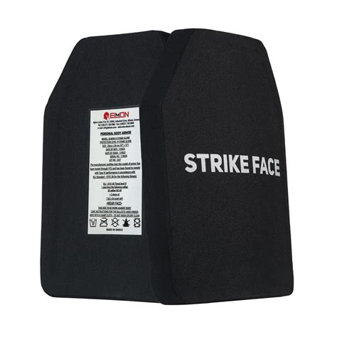 Купити Керамічні бронеплити 6 класу захисту від Elmon S A 2 8 кг Греція 0028 в інтернет