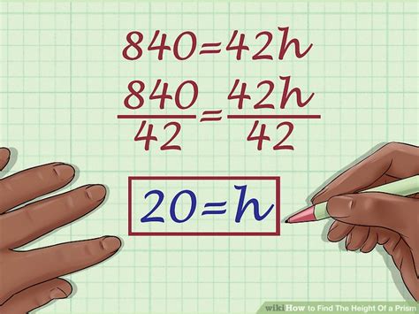 4 Ways To Find The Height Of A Prism WikiHow 4 Ways To Find The Height Of A Prism WikiHow