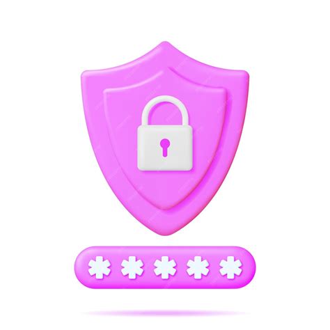 Premium Vector 3d Password Field With Padlock Isolated Premium Vector 3d Password Field With Padlock Isolated