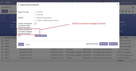 Import Product Variant Odoo From Csv Excel Multi Barcodes Odoo