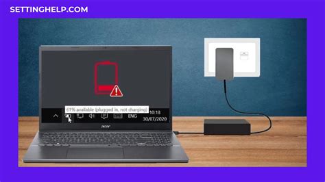 Acer Swift 3 Not Charging Battery Settings Help