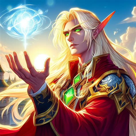 Blood Elf Loremaster By Cinderflame17 On Deviantart