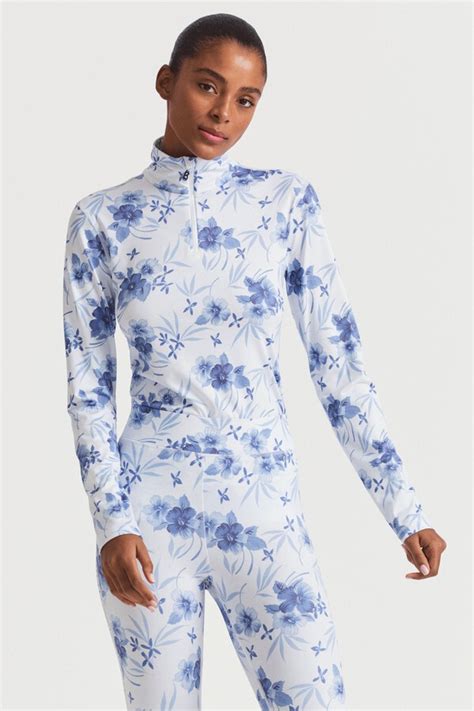 Loveshackfancy Loveshackfancy X Bogner Ilvy Quarter Zip Editorialist