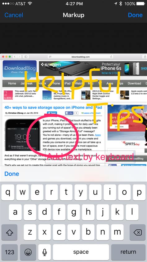How To Annotate Email Attachments In Ios With Markup