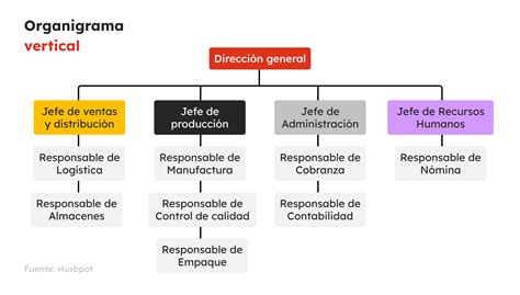 Tipos De Organigramas Mixto Funcional Divisional Y Más Con Ejemplos