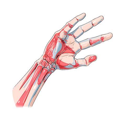 Degenerative Joint Disease In Hand And Wrist Premium Ai Generated Vector