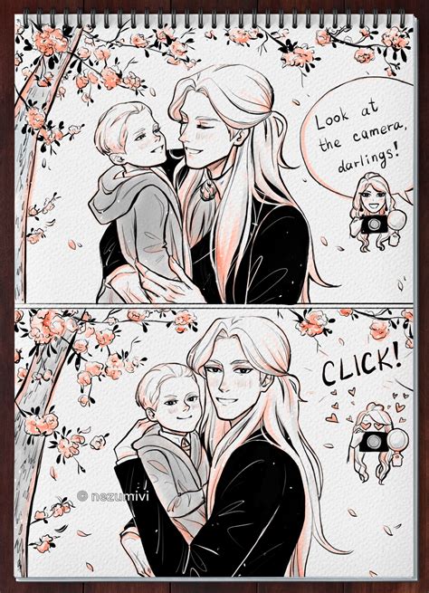 Narcissa And Lucius Malfoy And Draco