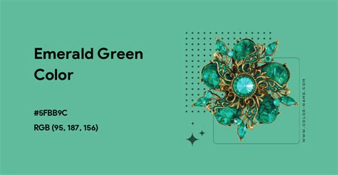 Emerald Green Color Hex Code Is 5FBB9C