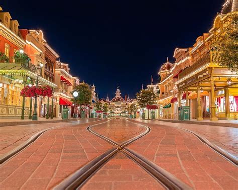 Main Street Usa In Disneyland Paris Dlp