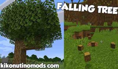 FallingTree Mod Para Minecraft Y Forge Fabric