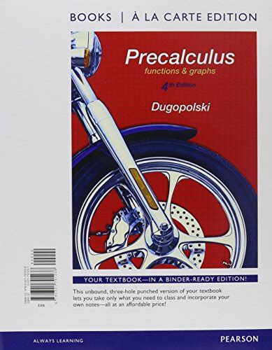 precalculus functions and graphs dugopolski mark 9780321791238