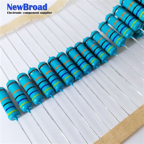 20pcs 10k Ohm 2w Metal Film Resistor Vicedeal