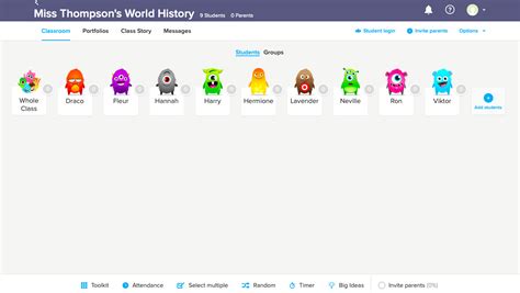 Classdojo Miss Thompsons Teaching Website
