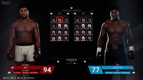 Undisputed All Fighters