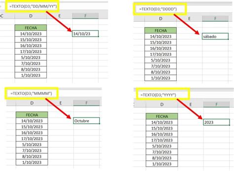 Como Dar Formato A Fechas En Excel