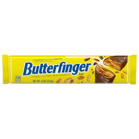 Butterfinger Chocolate Single Candy Bars 19 Ounce
