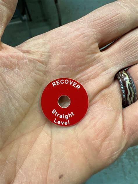 Custom Toggle Switch Label Plate Small