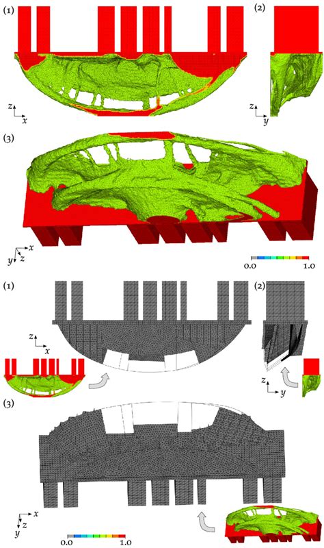 Front View 1 Side View 2 And 3d View 3 Of The Topology