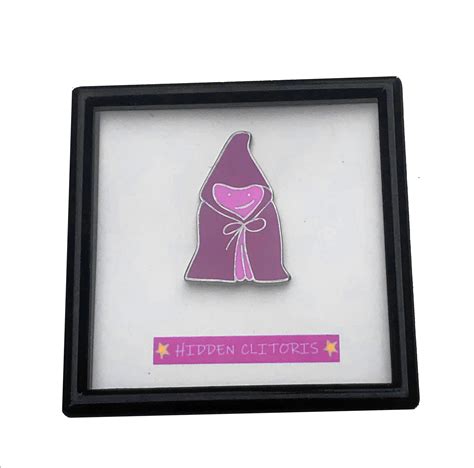 Hooded Clitoris Pin Clitoris Lapel Pin Clitoris Pin Etsy