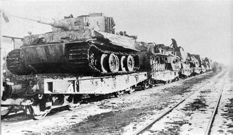 Tiger And Several Stug Iiis Waits For Shipment Artofit