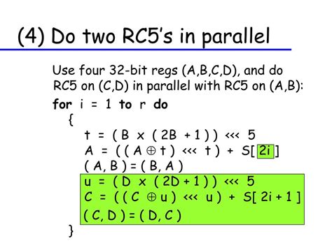 Ppt The Rc6 Block Cipher A Simple Fast Secure Aes Proposal Powerpoint Presentation Id3270305