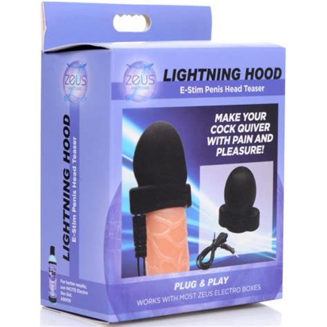Zeus Lightning Hood E Stim Penis Head Teaser Sex Toy Hotmovies