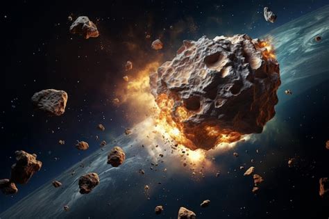 Premium Photo Meteor Universe Sky Star Planet Nebula Science Fiction Cosmos Space Asteroid