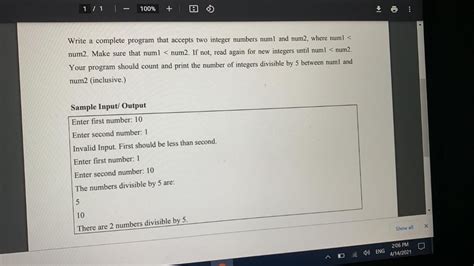 Answered Write A Complete Program That Accepts Bartleby
