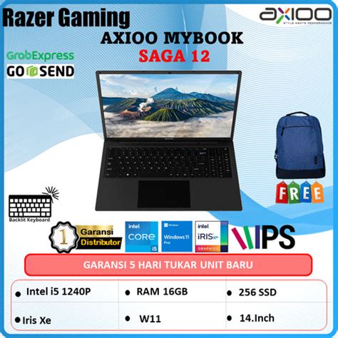 Jual Axioo Mybook Saga Intel I P Gb Gb Wqxga Gb Jakarta Utara Razer