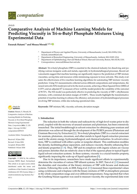 Pdf Comparative Analysis Of Machine Learning Models For Predicting