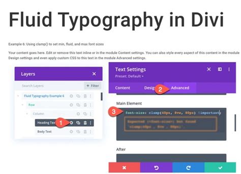 The Complete Guide For Creating Fluid Typography In Divi 6 Methods