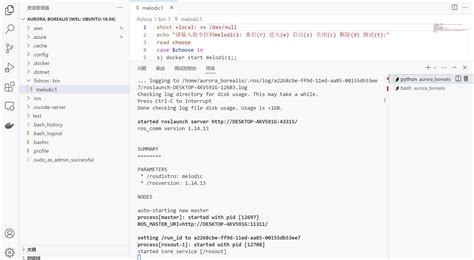 在vscode里面的终端一键下载的ROS下载的时候没有问题但是测试运行小乌龟就不行而且电脑系统重装之前可以一切没问题重装之后就不行了 鱼香ROS