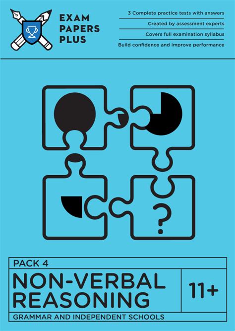 Non Verbal Reasoning Pack Improves Exam Performance