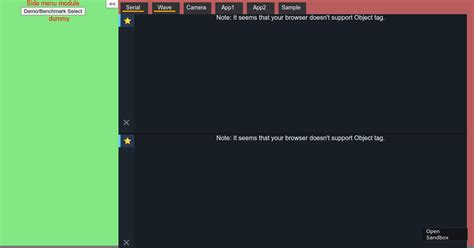 React Tile Pane Examples CodeSandbox