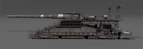 Schwerer Gustav Railway Gun On Behance